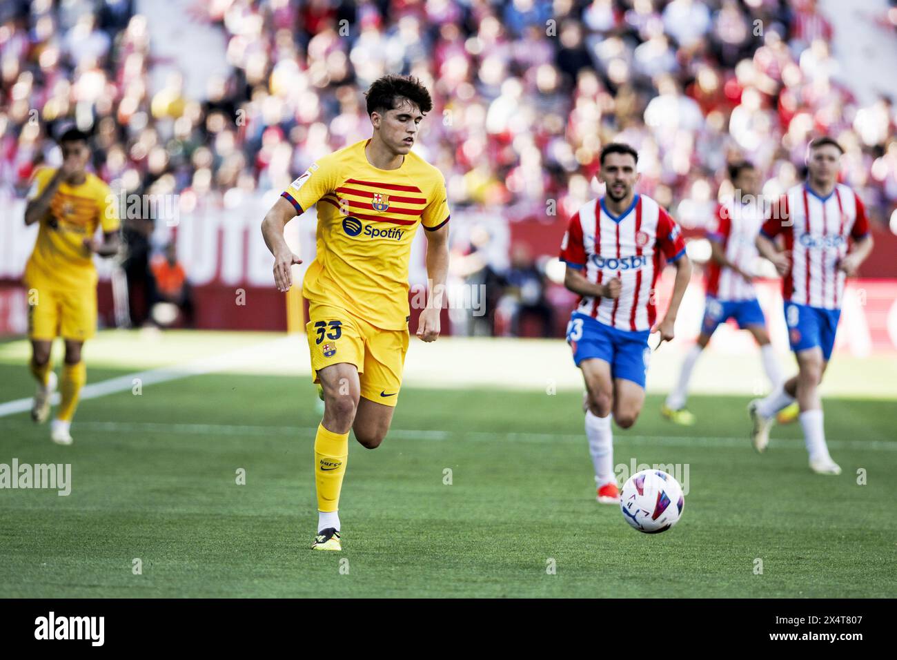 Pau Cubarsi of FC Barcelona during the Spanish championship La Liga football match between ...