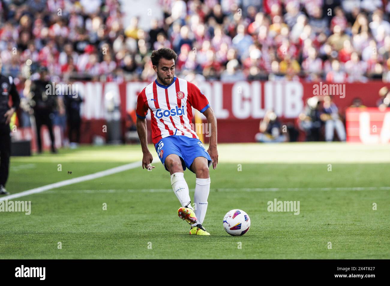 Eric Garcia of Girona FC during the Spanish championship La Liga football match between Girona ...