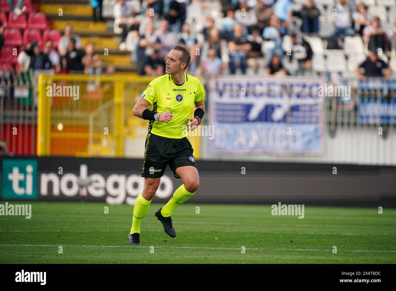 Luca Pairetto, referee during the Italian championship Serie A football ...