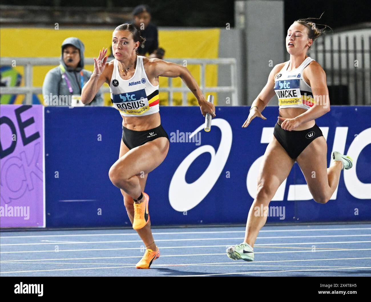 Nassau, The Bahamas. 04th May, 2024. Belgian Rani Rosius and Belgian ...