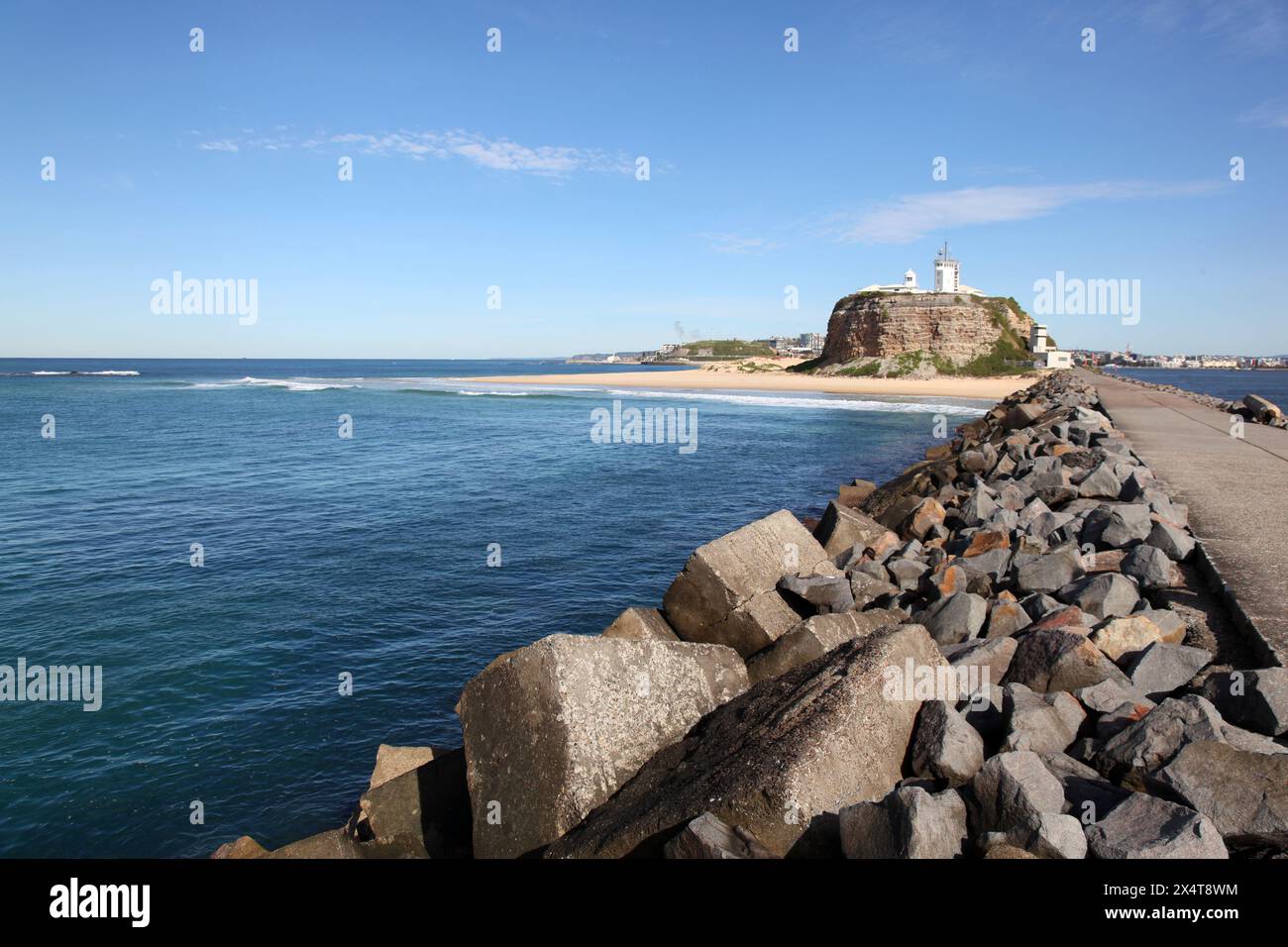 Nobbys Lighthouse - Newcastle Australia. This lighthouse is an iconic ...