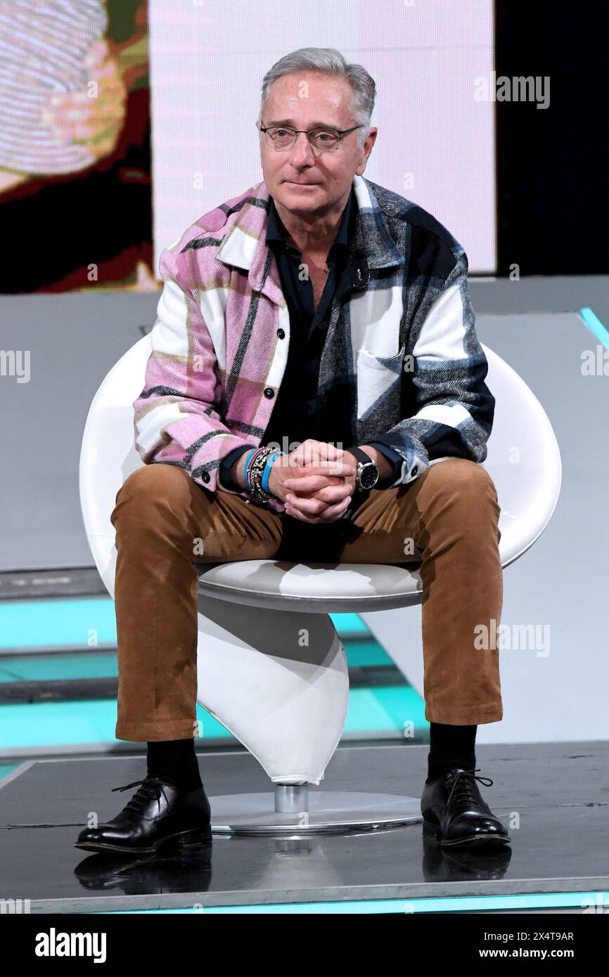 Milan, Italy. 03rd May, 2024. Milan, TV broadcast “TV Talk - Rai 3 ...
