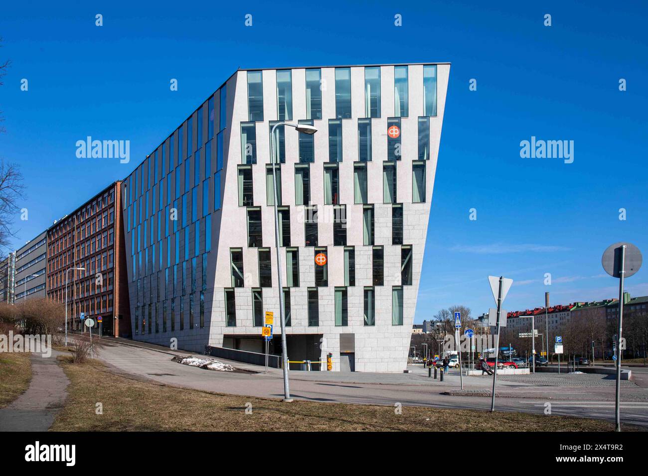 Quirky architecture of OP Financial Group headquarters in Vallila ...