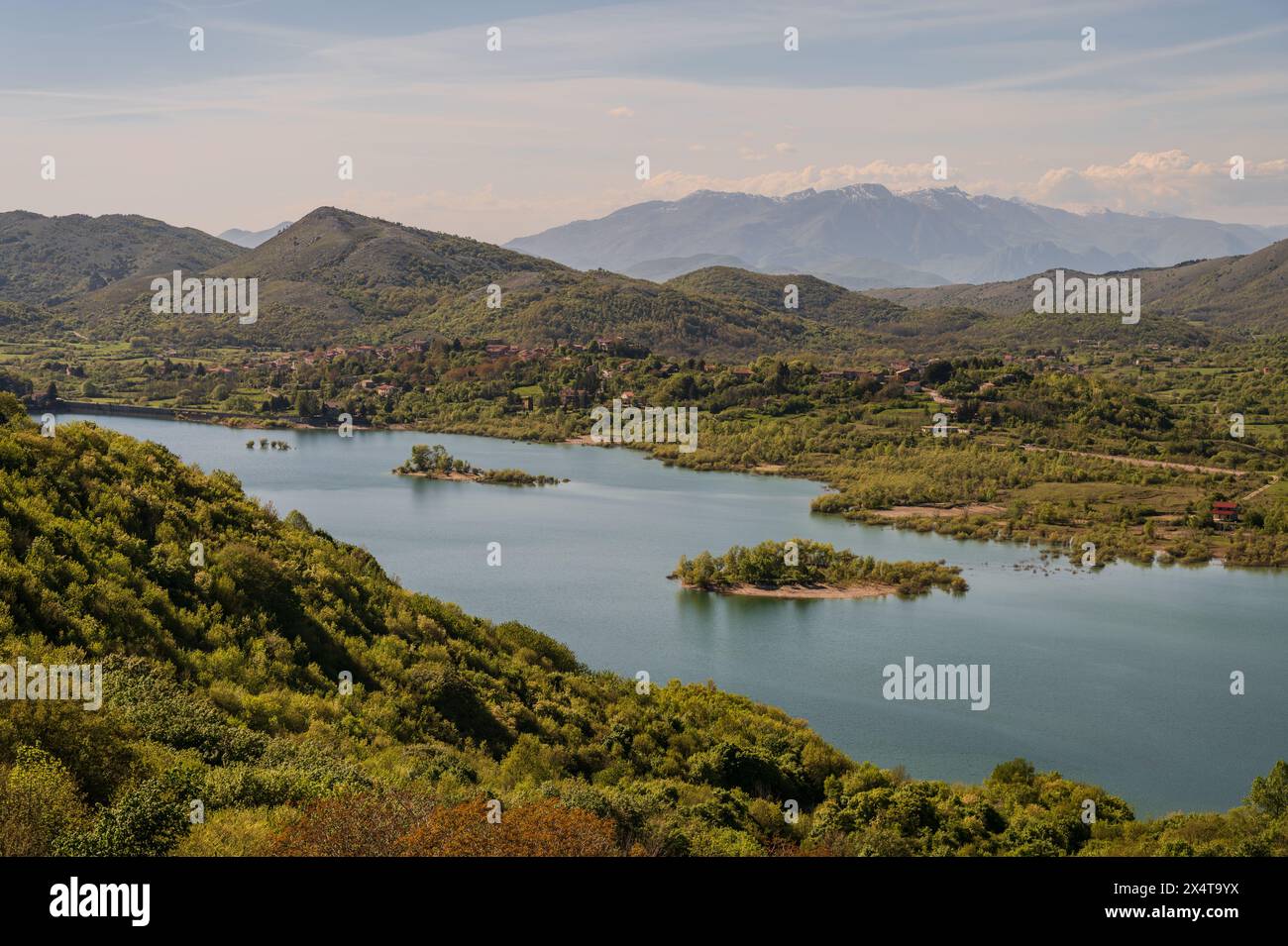 Lake Gallo Matese is an artificial lake, created by damming the course ...