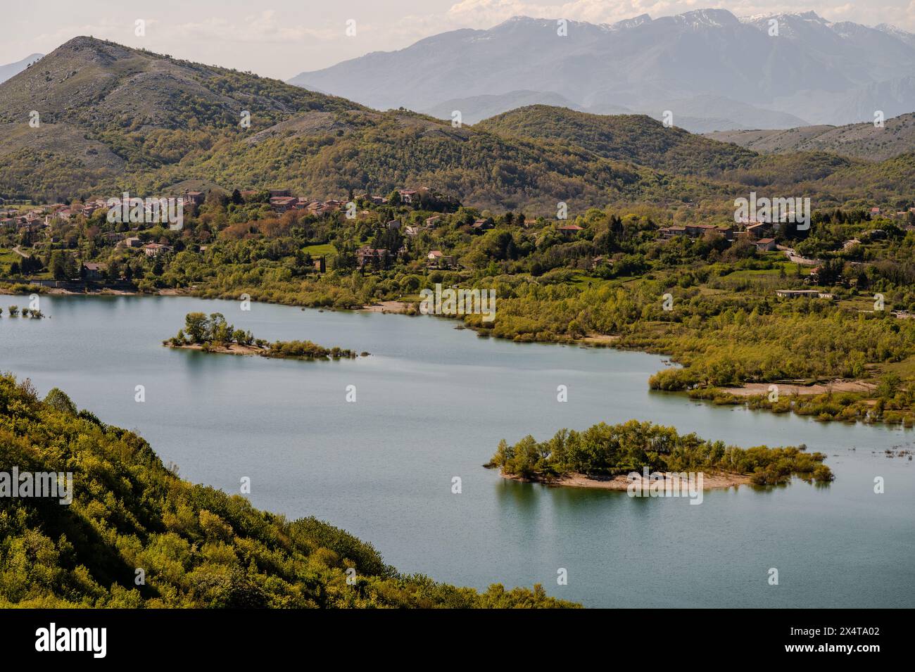 Lake Gallo Matese is an artificial lake, created by damming the course ...