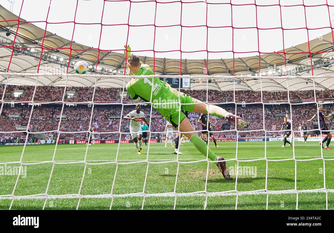 Stuttgart, Germany. 04th May, 2024. Manuel NEUER, goalkeeper FCB 1 ...