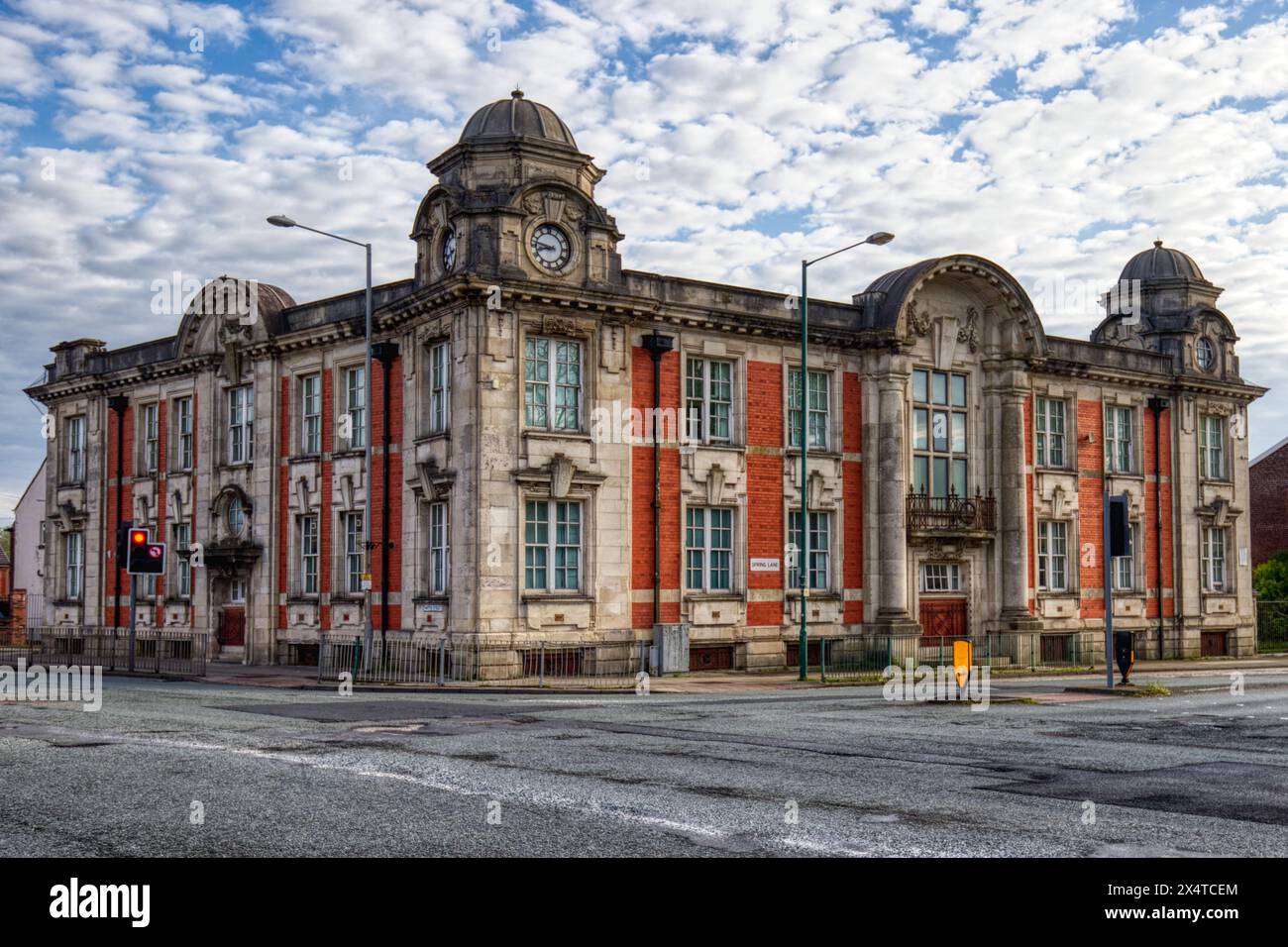 Radcliffe Town Hall, Radcliffe, Lancashire, England, United Kingdom ...