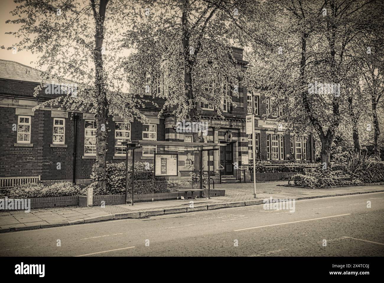 Old Radcliffe Library, Radcliffe, Lancashire, England, United Kingdom ...