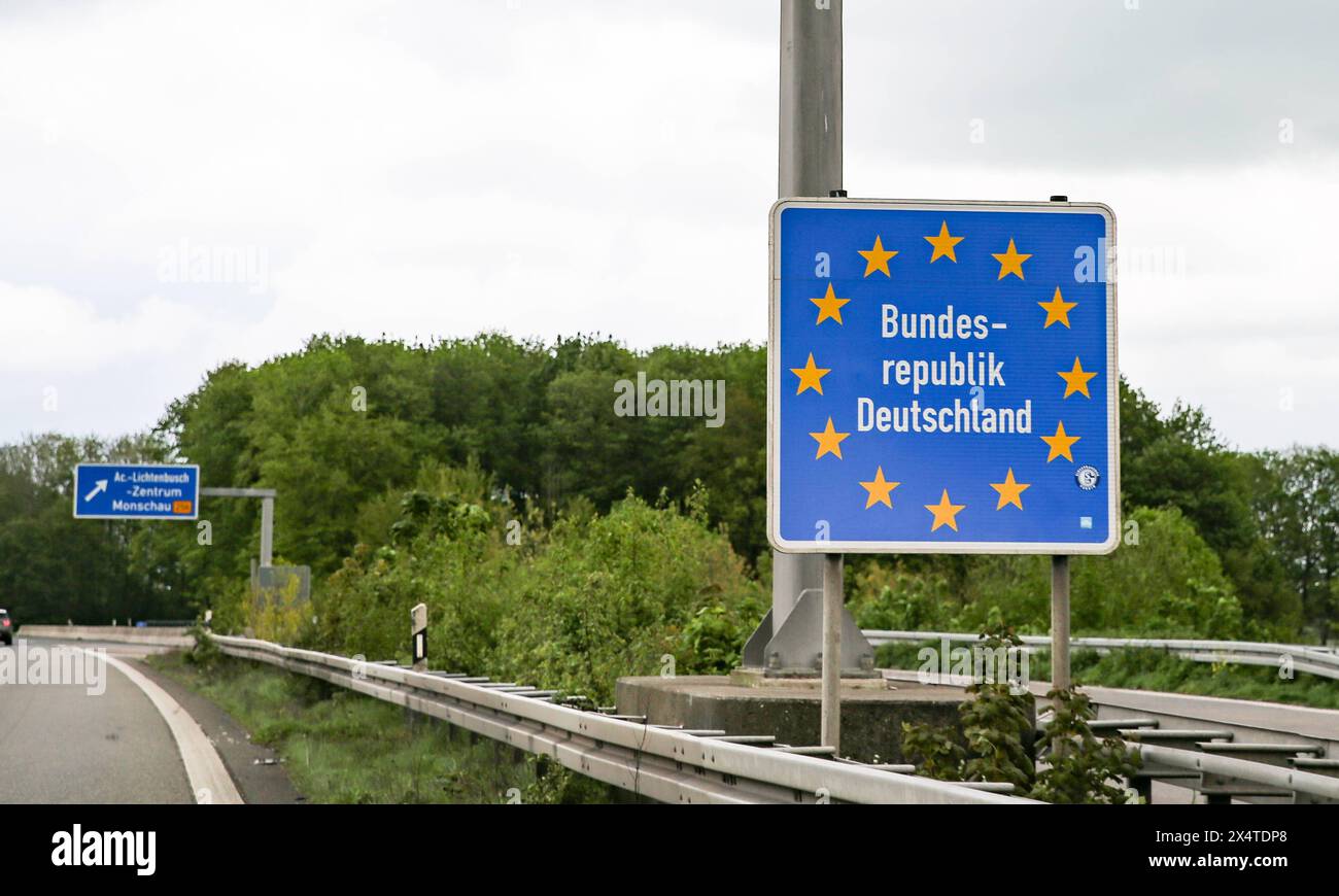 Grenze symbol deutschland hi-res stock photography and images - Alamy