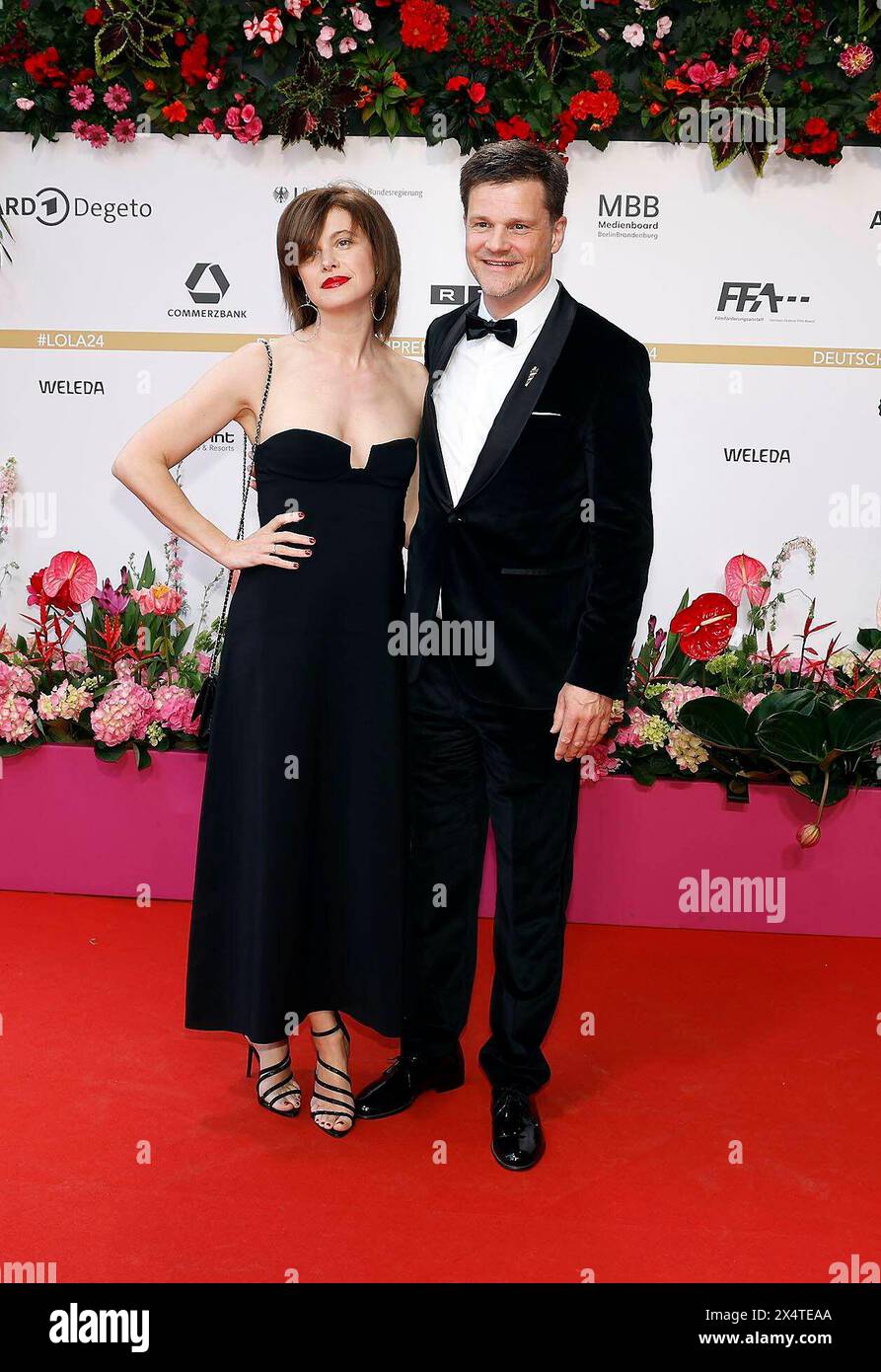 Caroline Rosales, Benjamin Herrmann bei der Verleihung des Deutschen ...