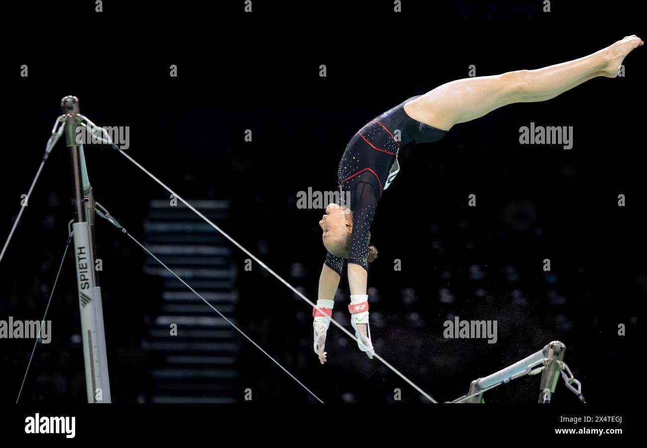 Rimini, Italy. 5th May 2024. RIMINI - Elena Colas (FRA)in action during ...