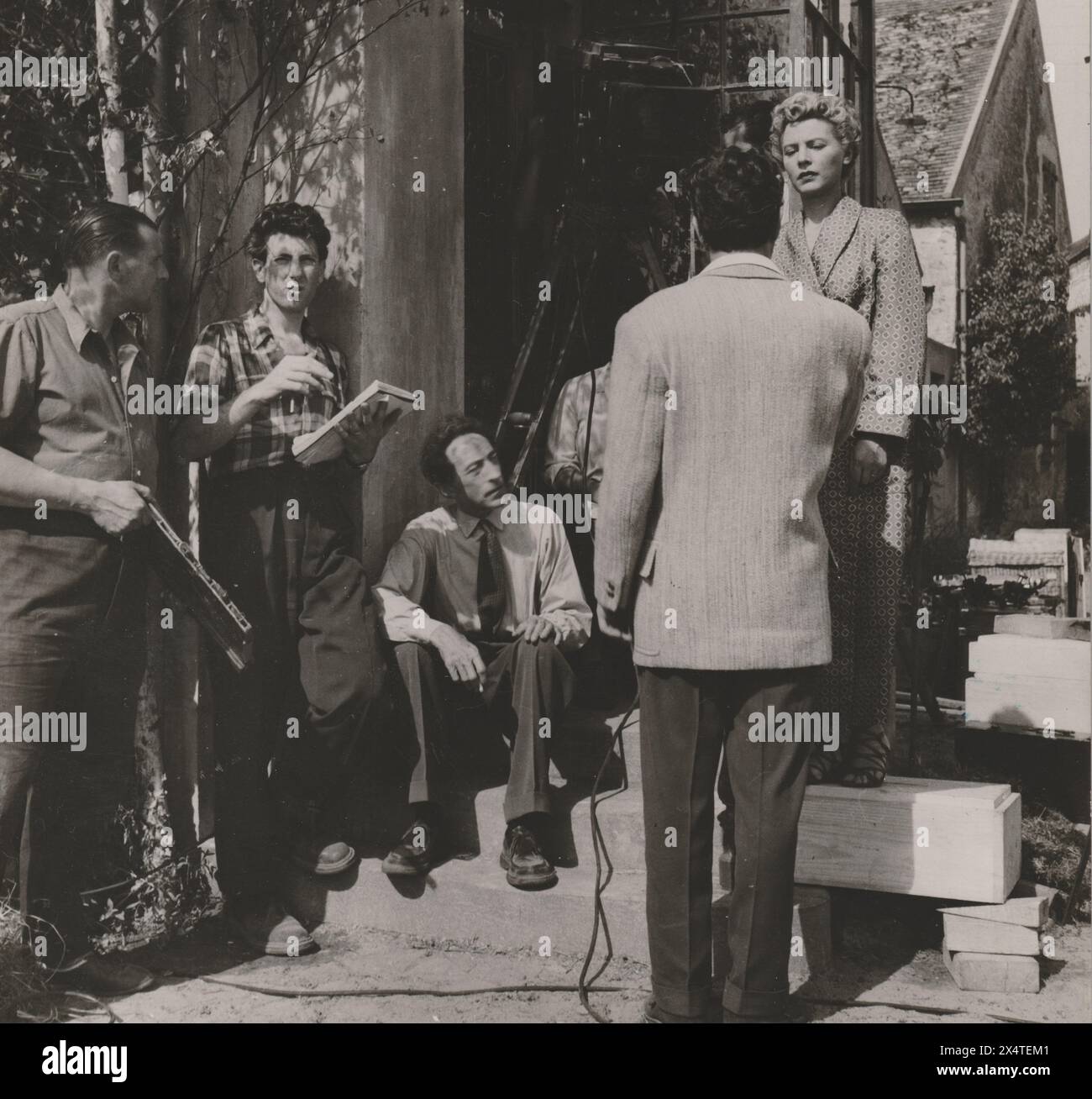 ORPHEE 1950 JEAN COCTEAU, FRANCOIS PERIER & MARIE DEA. BEHIND THE ...