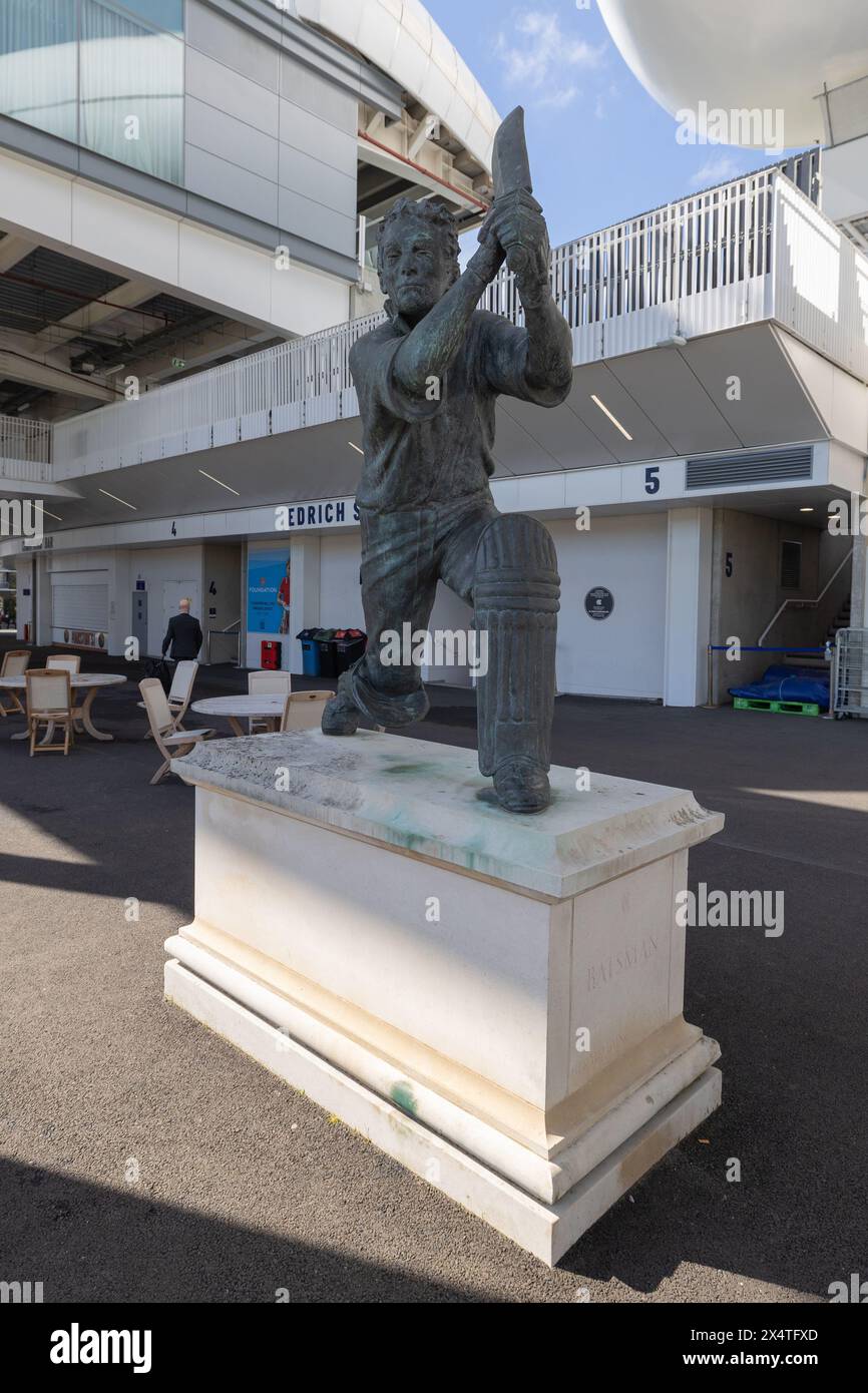 London. 4th May 2024. Statue in front of the Compton Stand during the ...