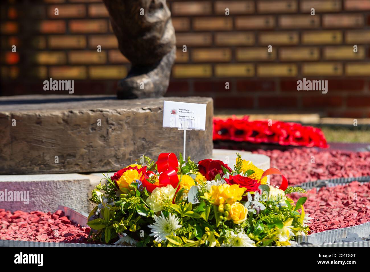 National red plaque fire service memorial hi-res stock photography and images - Alamy