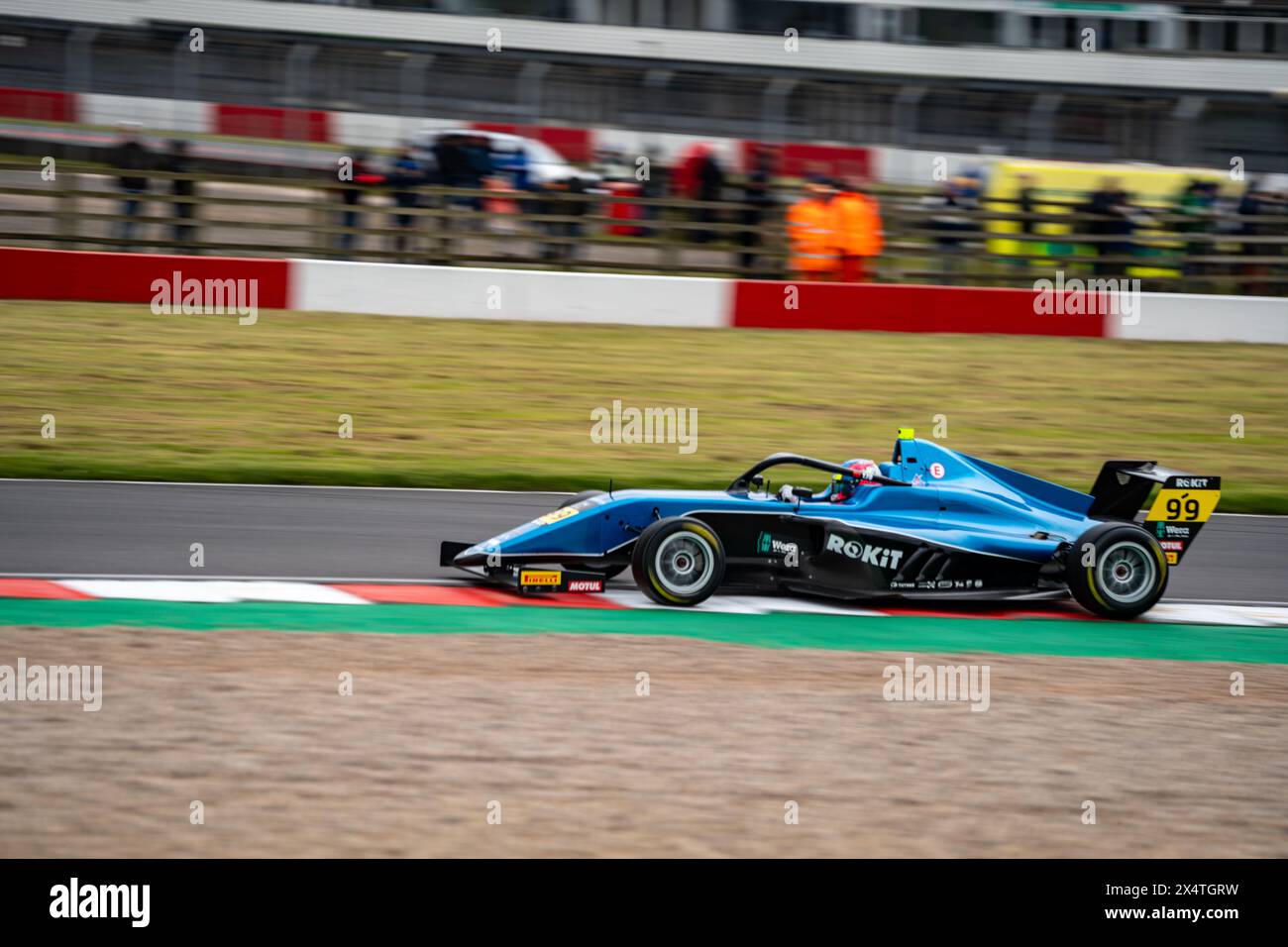 Yuhao FU 99 Virtuosi Racing Race 1 Donington at Donington Park, Derby ...