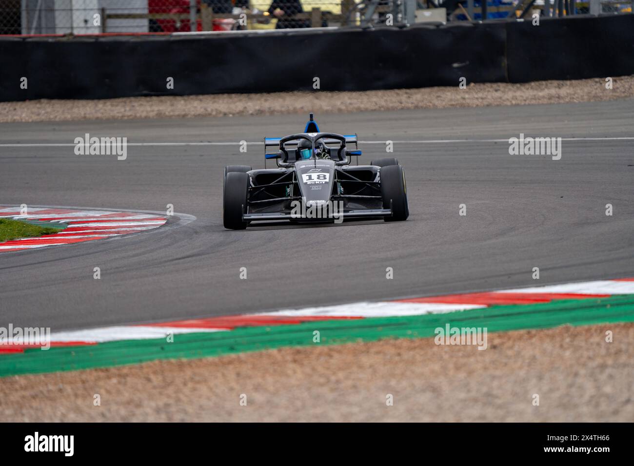 James HIGGINS 18 Rodin Motorsport Race 1 Donington at Donington Park ...