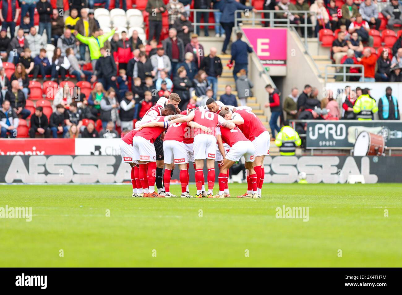 AESSEAL New York Stadium, Rotherham, England - 4th May 2024 Rotherham ...