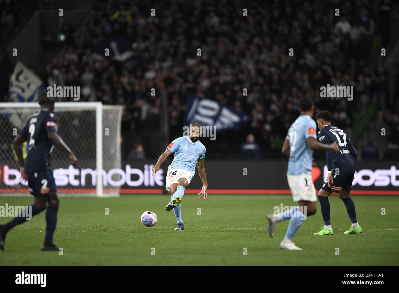 MELBOURNE, AUSTRALIA. 5 May 2024. Pictured: Melbourne City defender ...