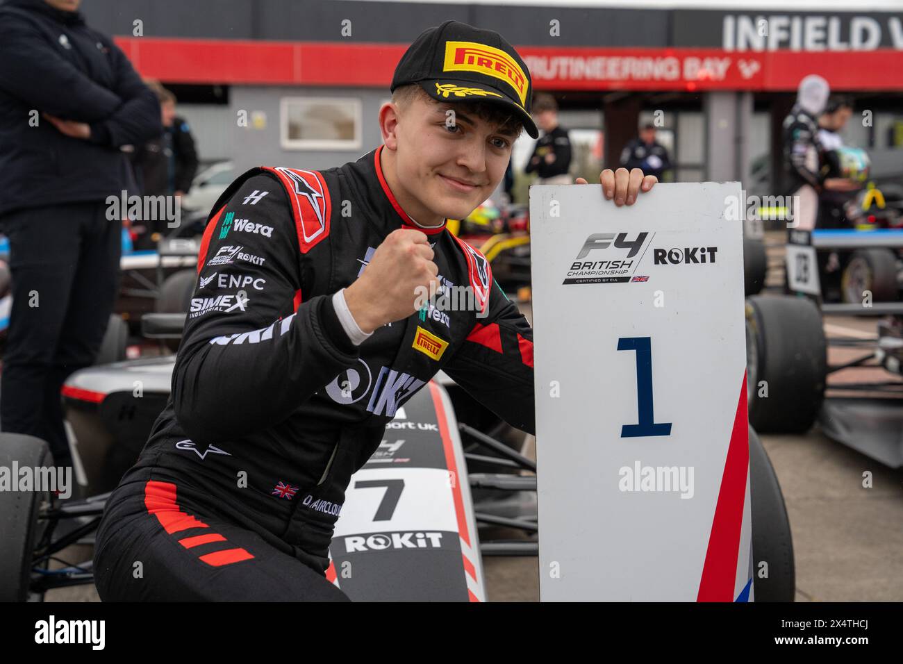 Deagen FAIRCLOUGH 7 Hitech Pulse-Eight Race 1 Donington at Donington ...