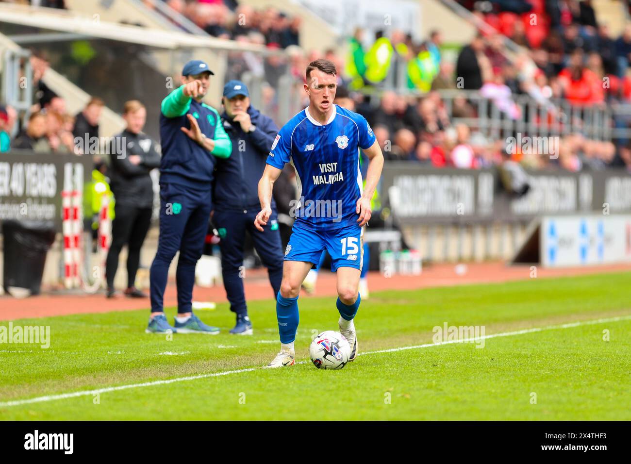AESSEAL New York Stadium, Rotherham, England - 4th May 2024 David ...