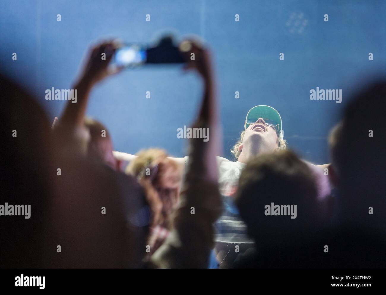 Malmoe, Sweden, 4 May, 2024 Finnish Windows95Man performs at Nordic ...