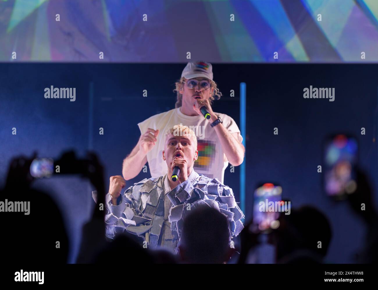 Malmoe, Sweden, 4 May, 2024 Finnish Windows95Man performs at Nordic ...