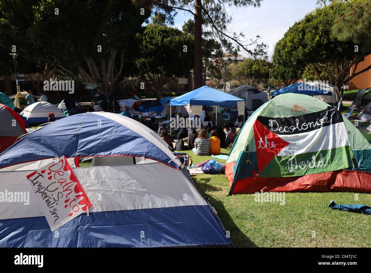 May 4, 2024, Santa Barbara, California, U.S.A: Death to US Imperialism ...