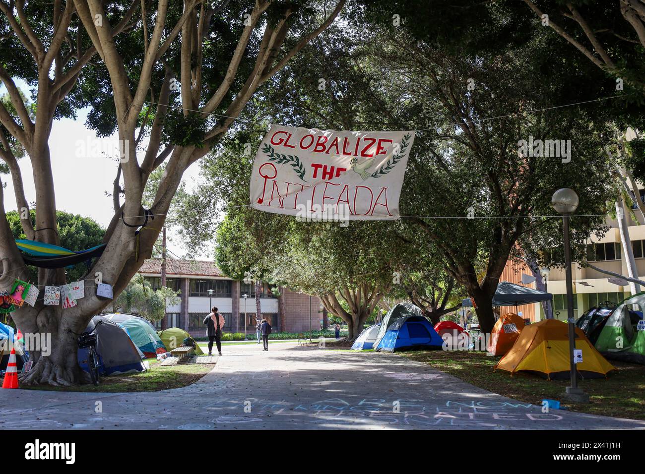 May 4, 2024, Santa Barbara, California, U.S.A: Globalize the Intifada ...