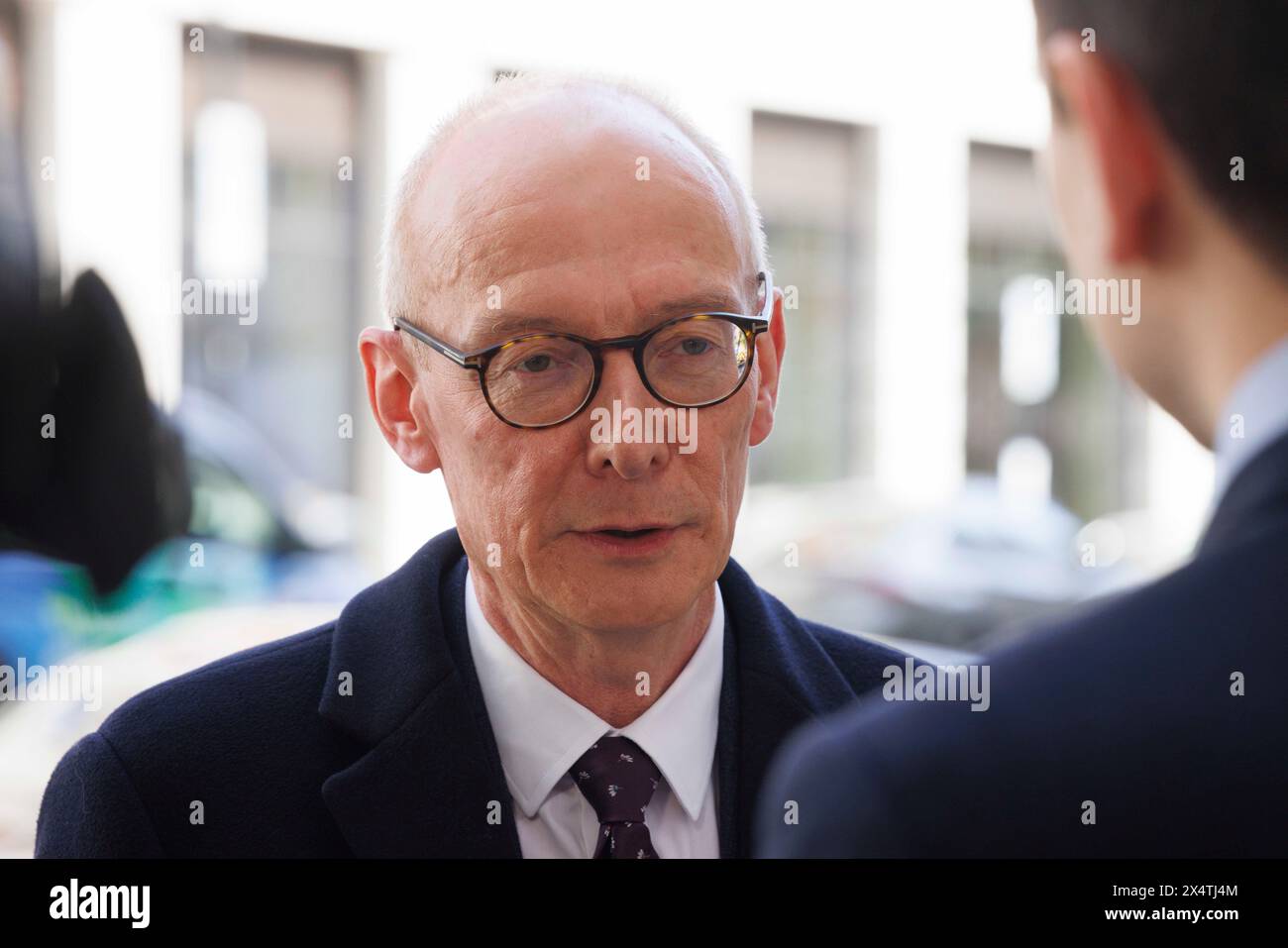 London, UK. 5th May, 2024. Pat McFadden, Shadow Chancellor of the Duchy ...