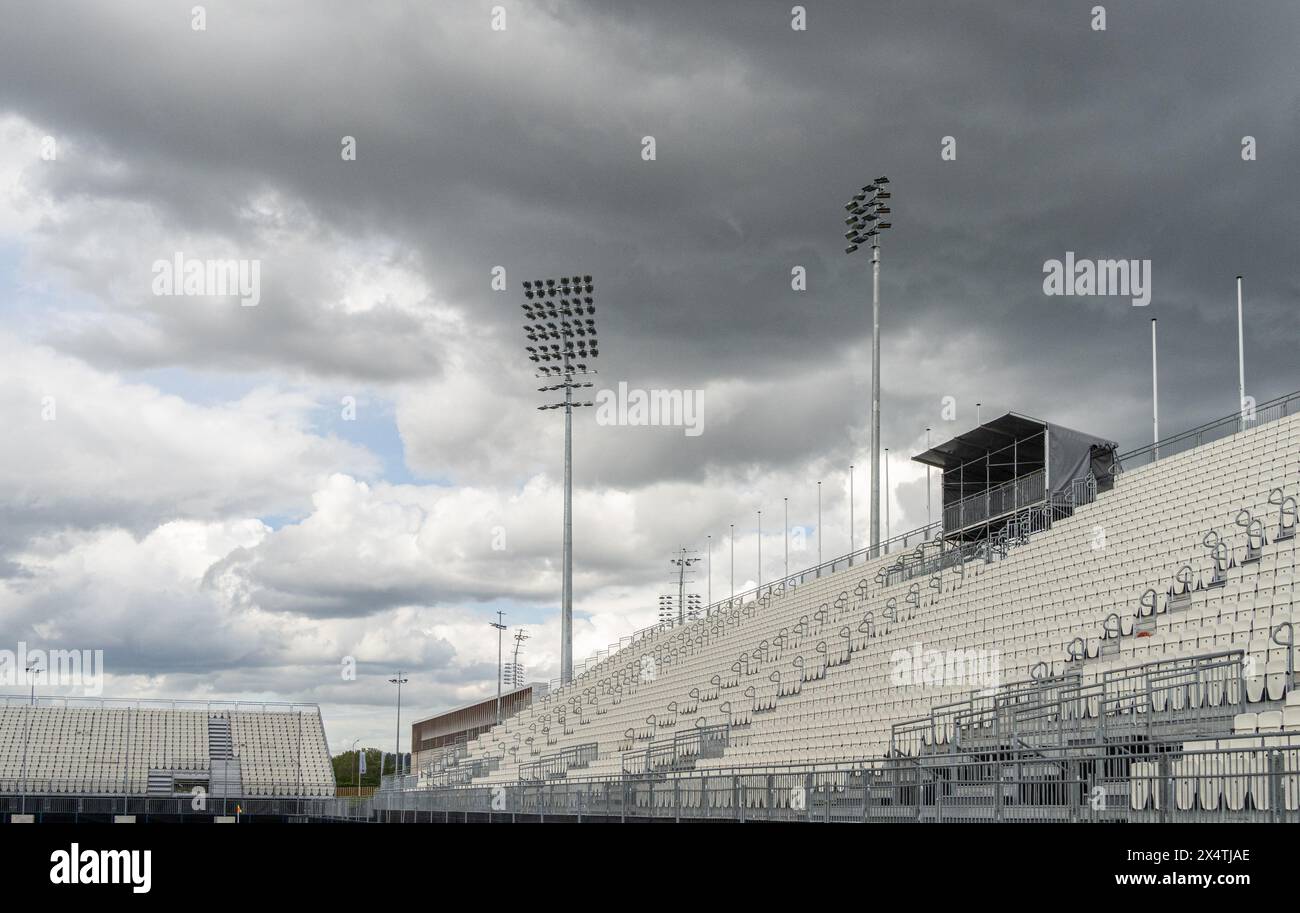 Paris, France. 3rd May, 2024. Photo taken on May 3, 2024 shows the ...