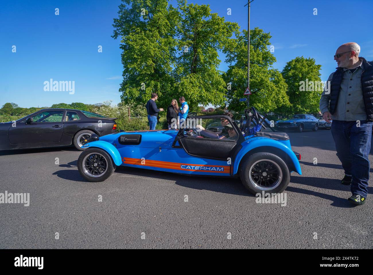 Wimbledon, London, UK. 5 May, 2024. A Caterham Super 7 as car ...