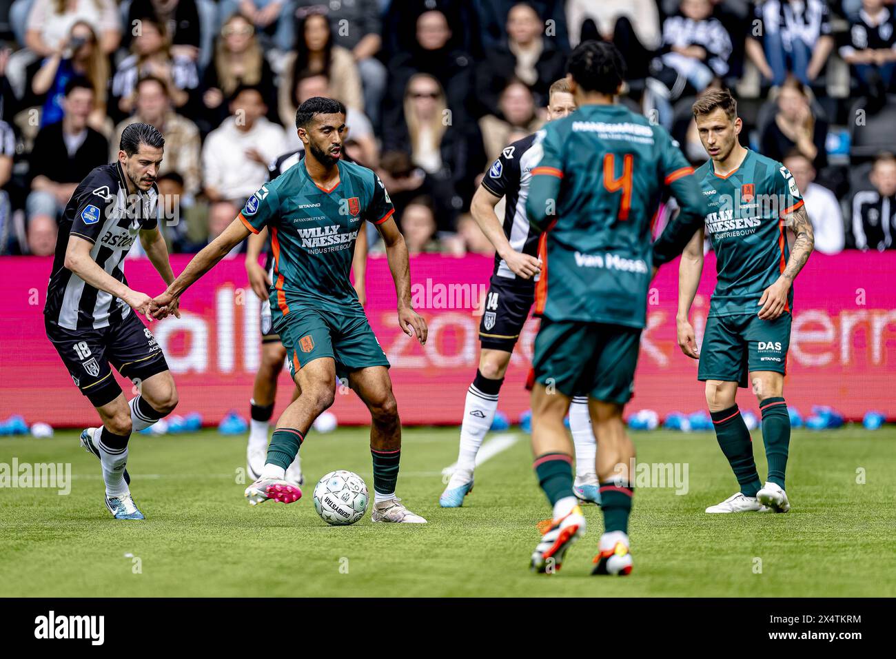 ALMELO, Netherlands. 05th May, 2024. SPO, Erve Asito Stadium, Dutch ...