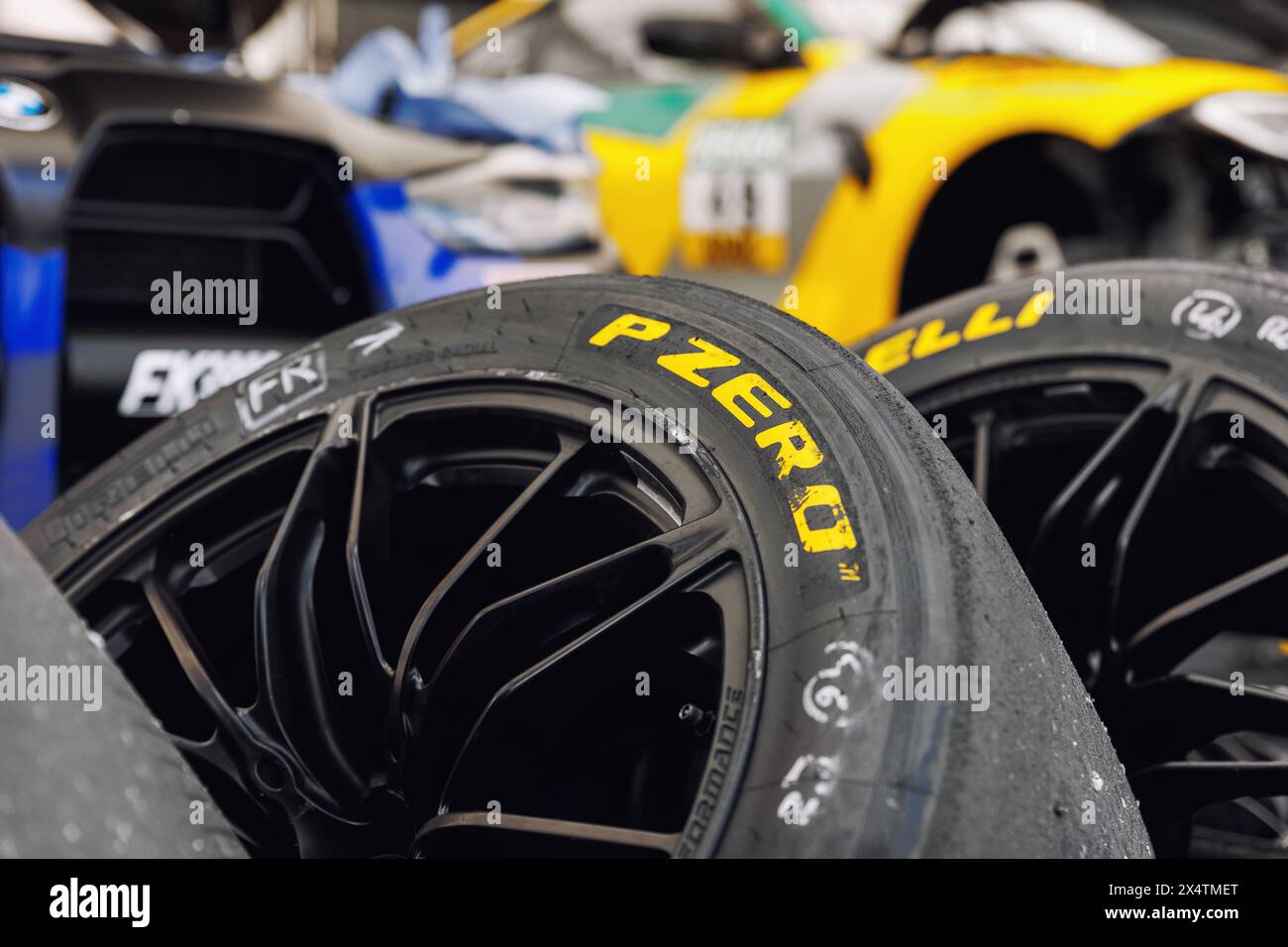 Oschersleben, Germany. 29th April, 2024. Sport racing Pirelli P zero ...