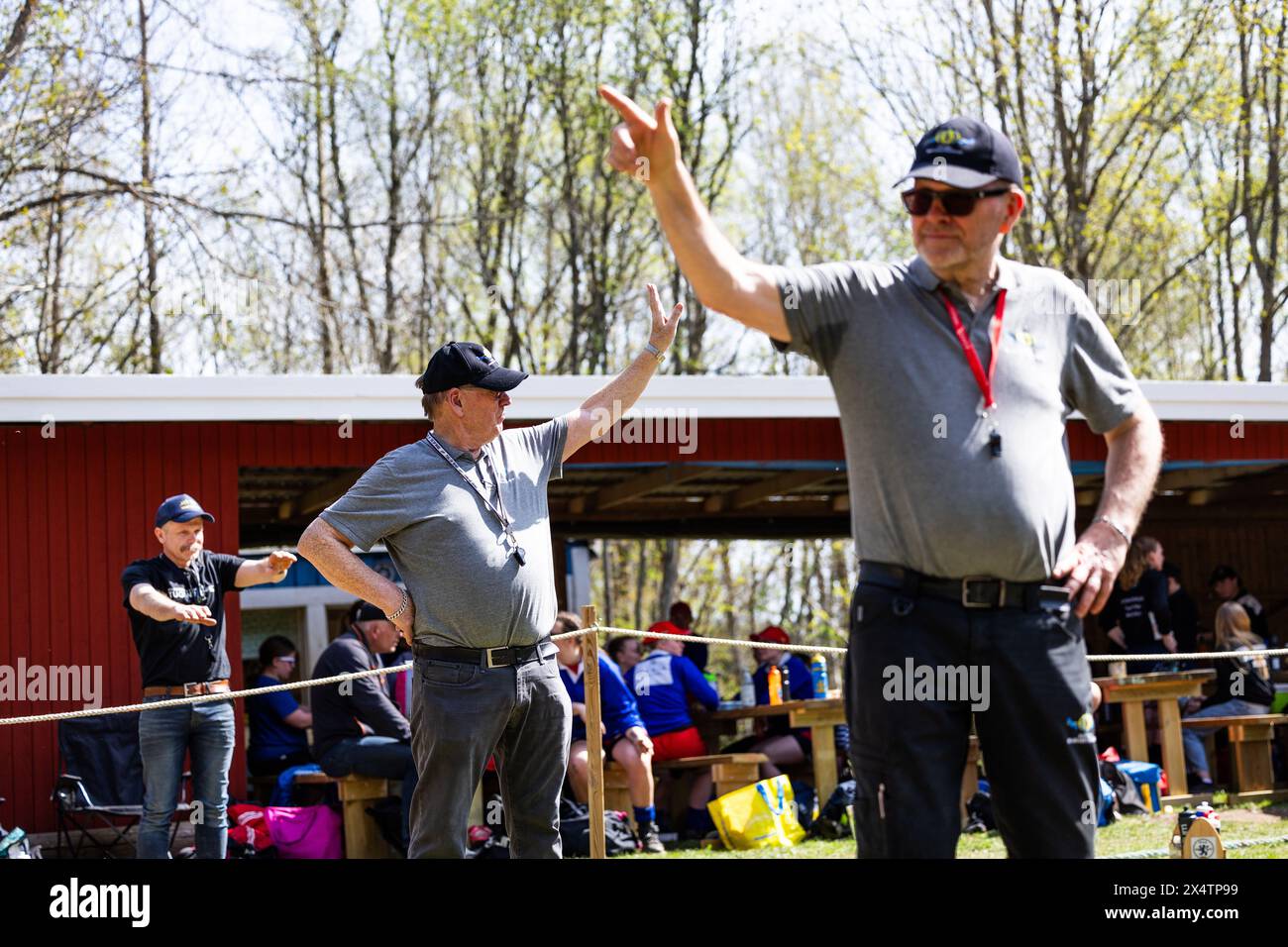 Boxholm, Sweden. 4th, May, 2024. One of Sweden's oldest tug-of-war ...