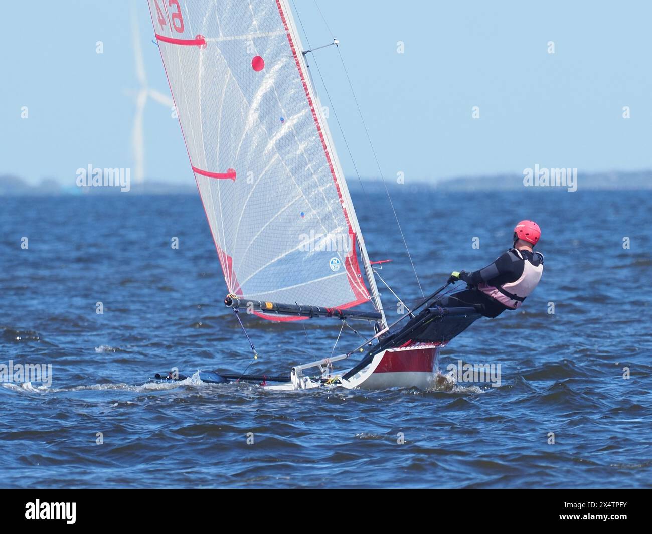 Sheerness, Kent, UK. 5th May, 2024. Blaze class sailing dinghy Eastern ...