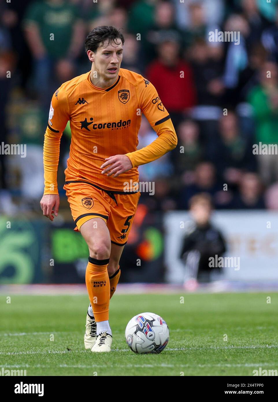 Hull City's Alfie Jones in action during the Sky Bet Championship match ...