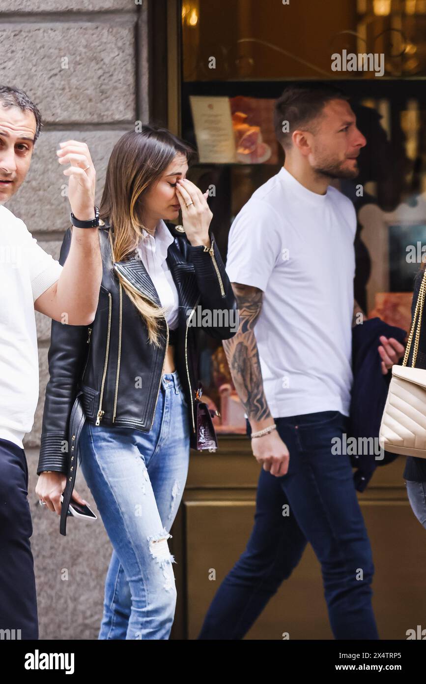 Milan, Italy. 05th May, 2024. Milan, Celebrity sightings - Lazio ...