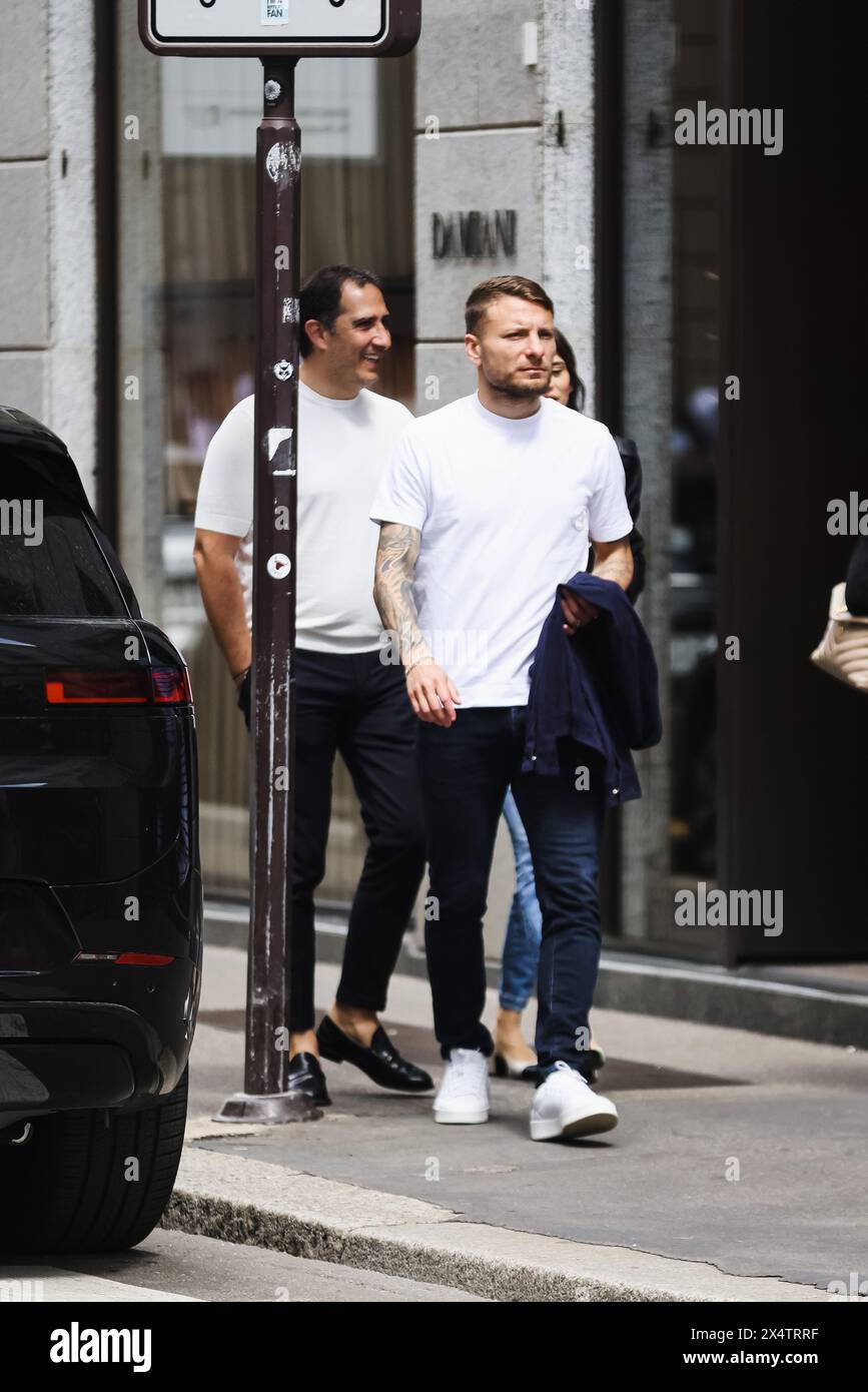 Milan, Italy. 05th May, 2024. Milan, Celebrity sightings - Lazio ...