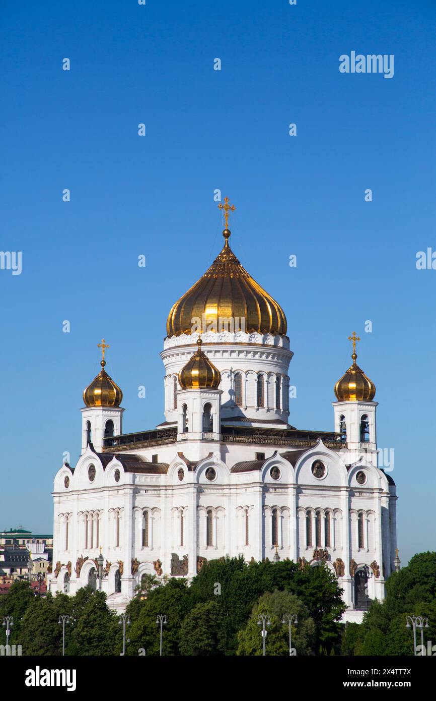 Cathedral Of Christ the Saviour, Moscow, Russia Stock Photo - Alamy