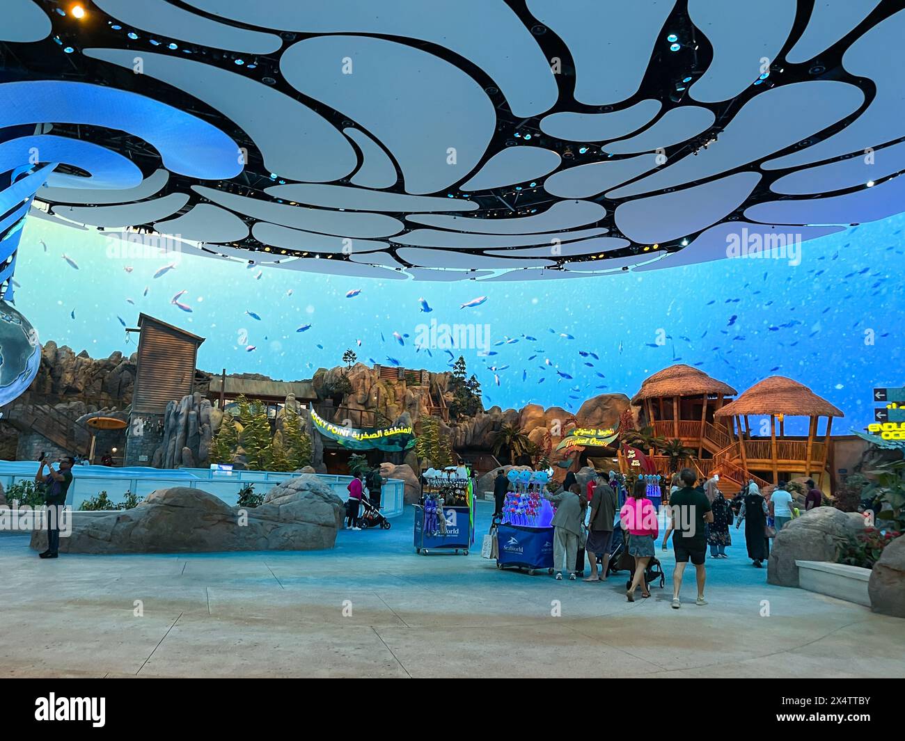 SeaWorld Yas Island, Abu Dhabi, a marine life theme park and animal ...