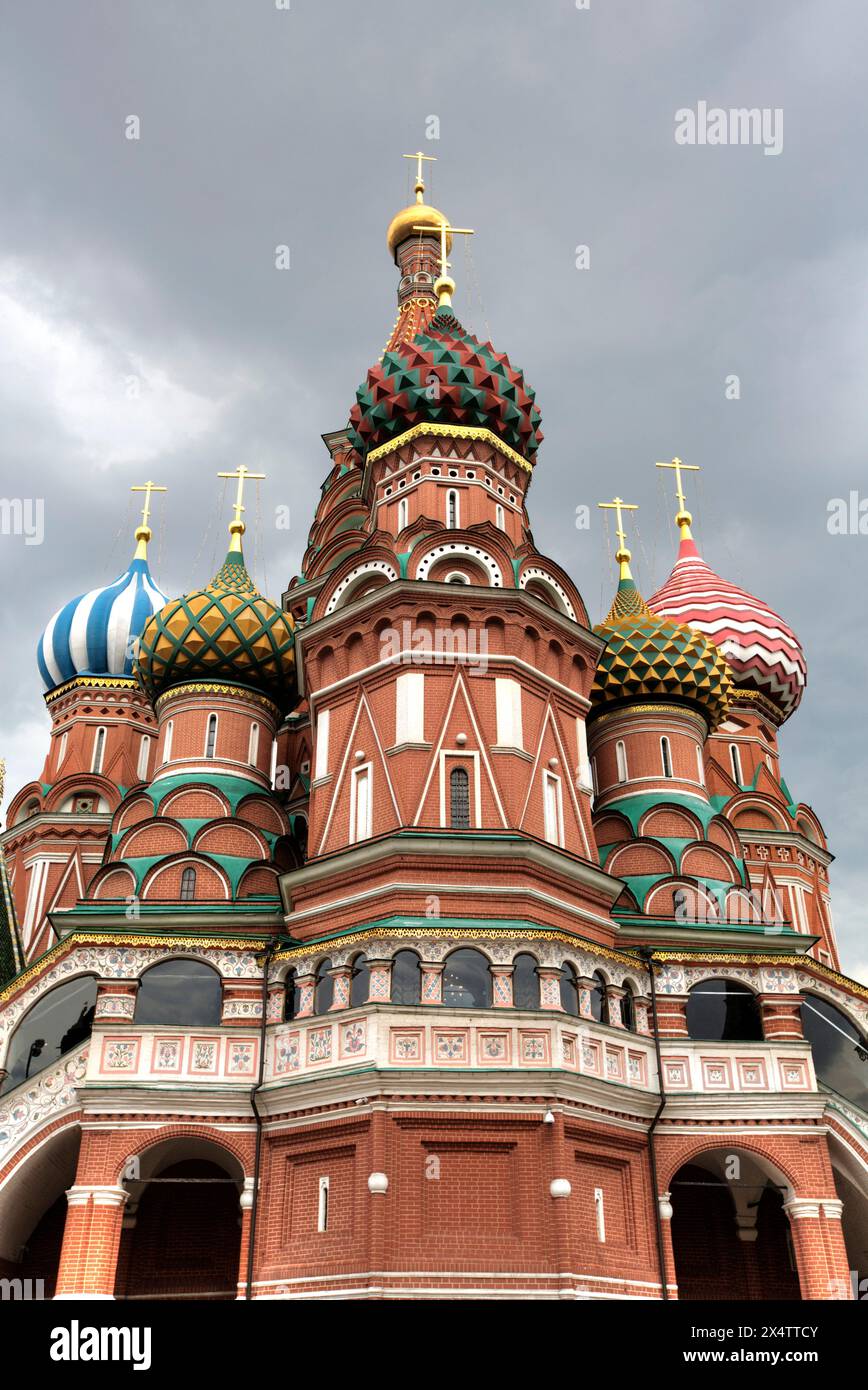St Basil's Cathedral, Red Square, UNESCO World Heritage Site, Moscow ...