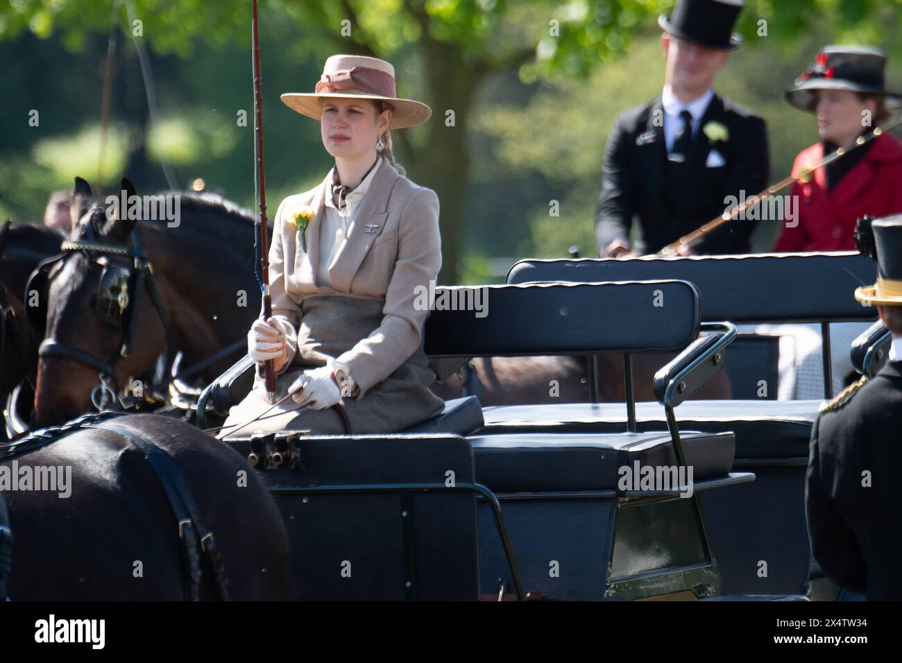 Windsor, Berkshire, UK. 5th May, 2024. Lady Louise Mountbatten-Windsor ...