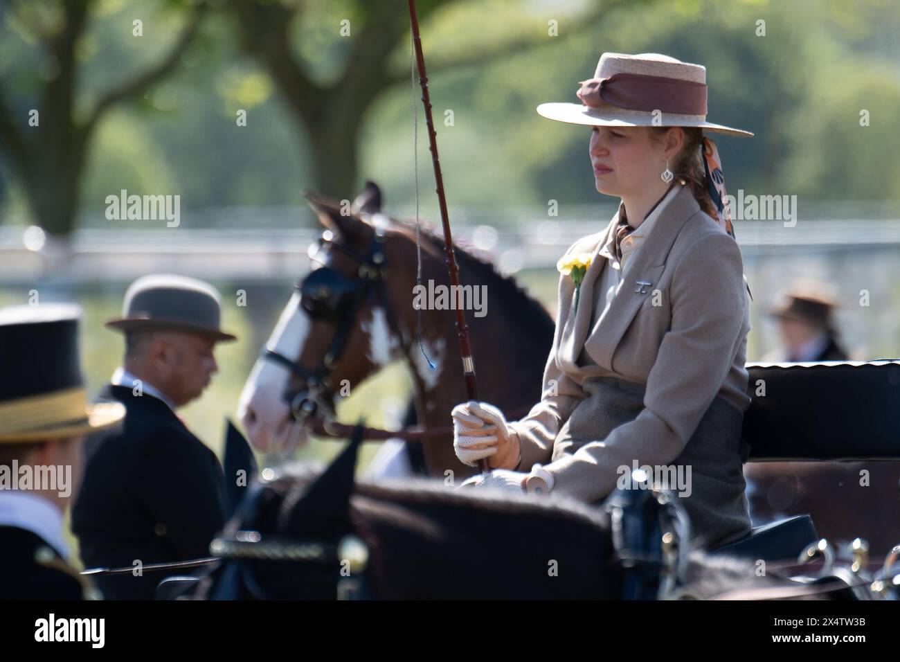 Windsor, Berkshire, UK. 5th May, 2024. Lady Louise Mountbatten-Windsor ...