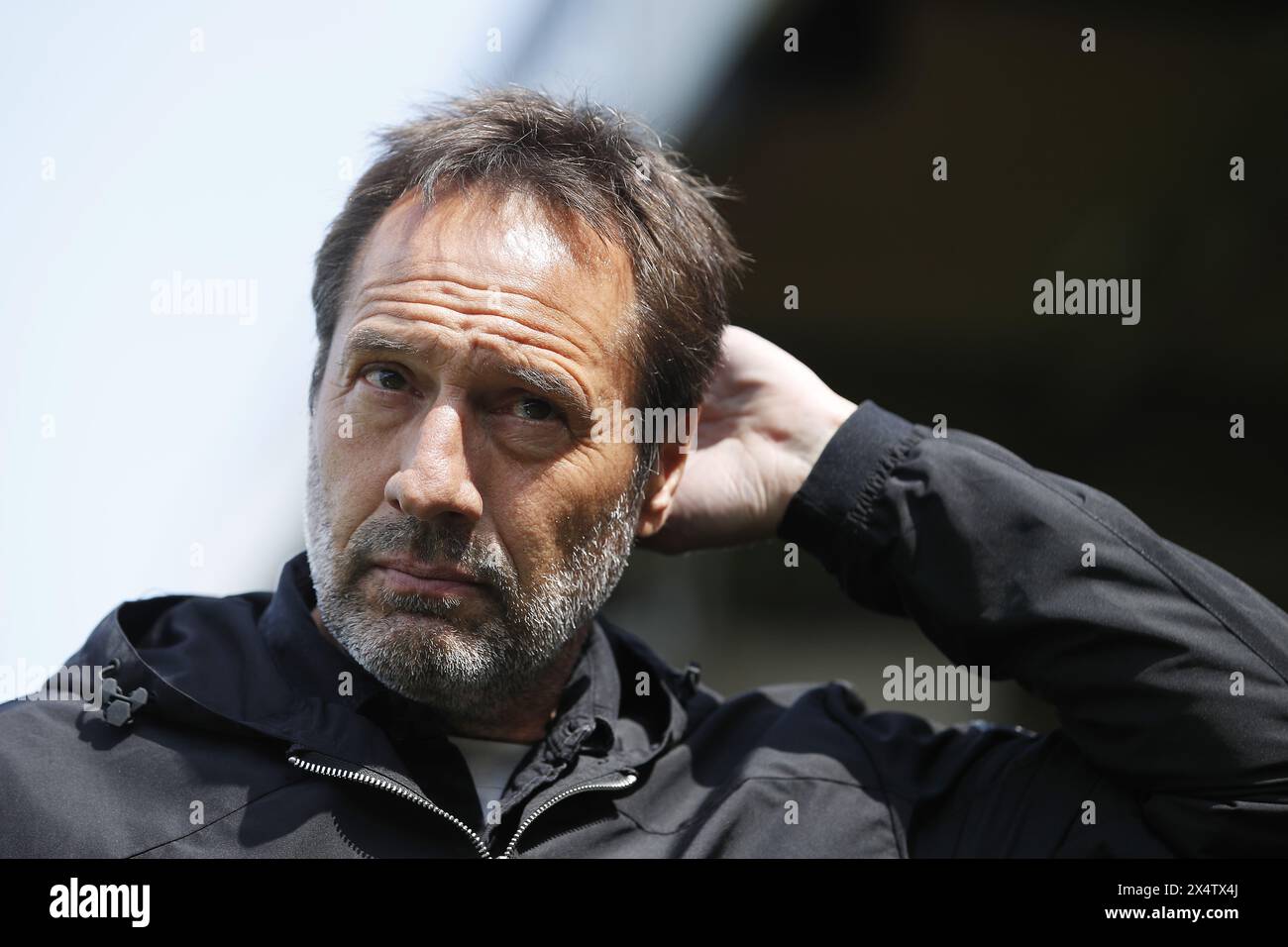 VOLENDAM - Ajax coach John van t Schip during the Dutch Eredivisie ...