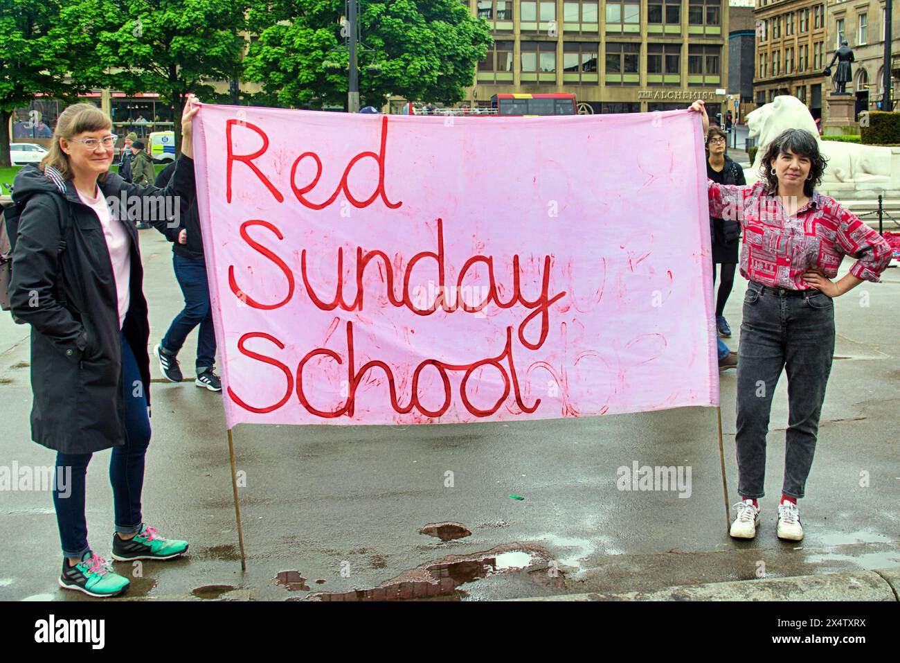 Glasgow, Scotland, UK. 5th May, 2024: STUC May Day March starting from ...
