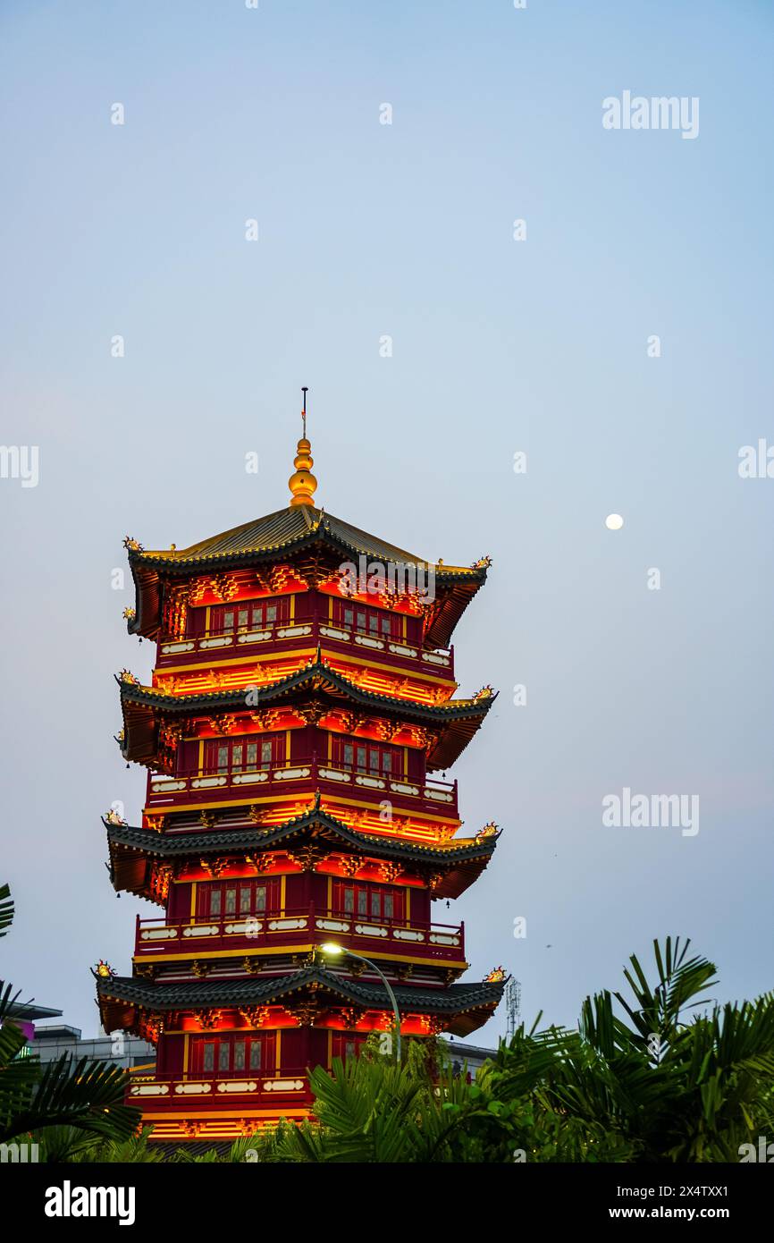 The Majestic Pagoda Pantjoran PIK 2 in Jakarta, Indonesia Stock Photo ... The Majestic Pagoda Pantjoran PIK 2 in Jakarta, Indonesia Stock Photo ...