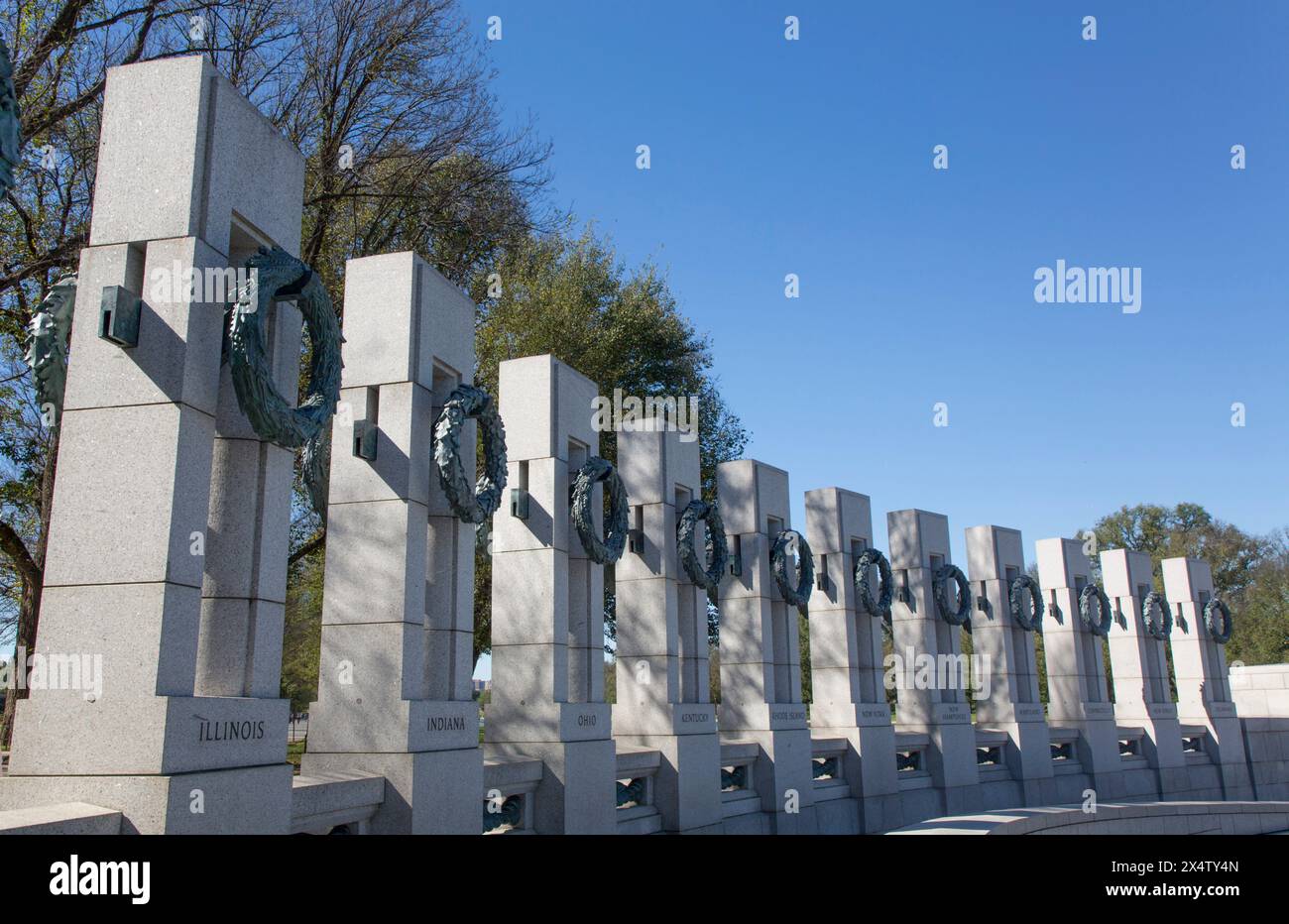 World War II Memorial, Washington D.C., USA Stock Photo - Alamy