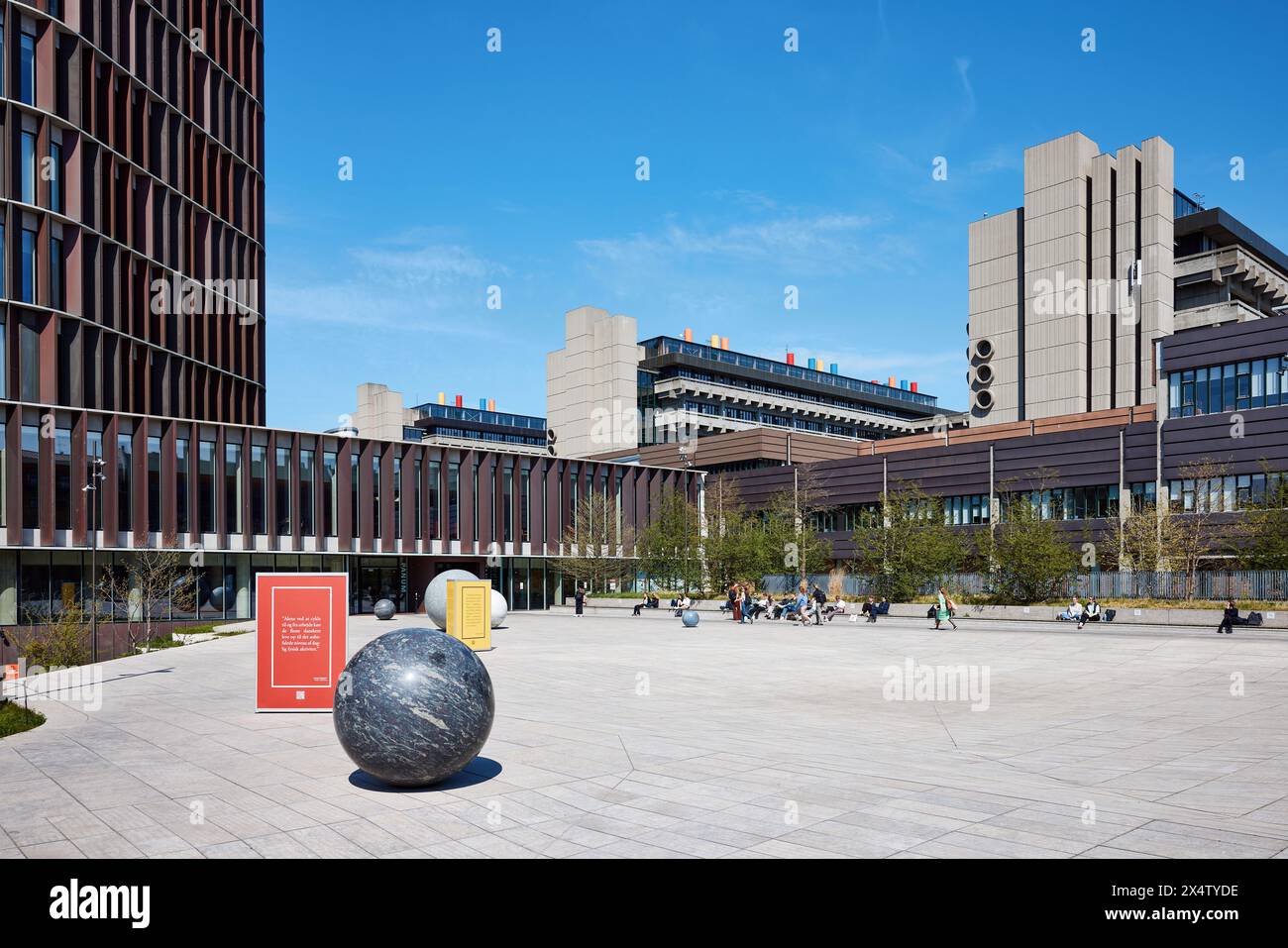 The Maersk Tower and the Panum Building, which house University of ...