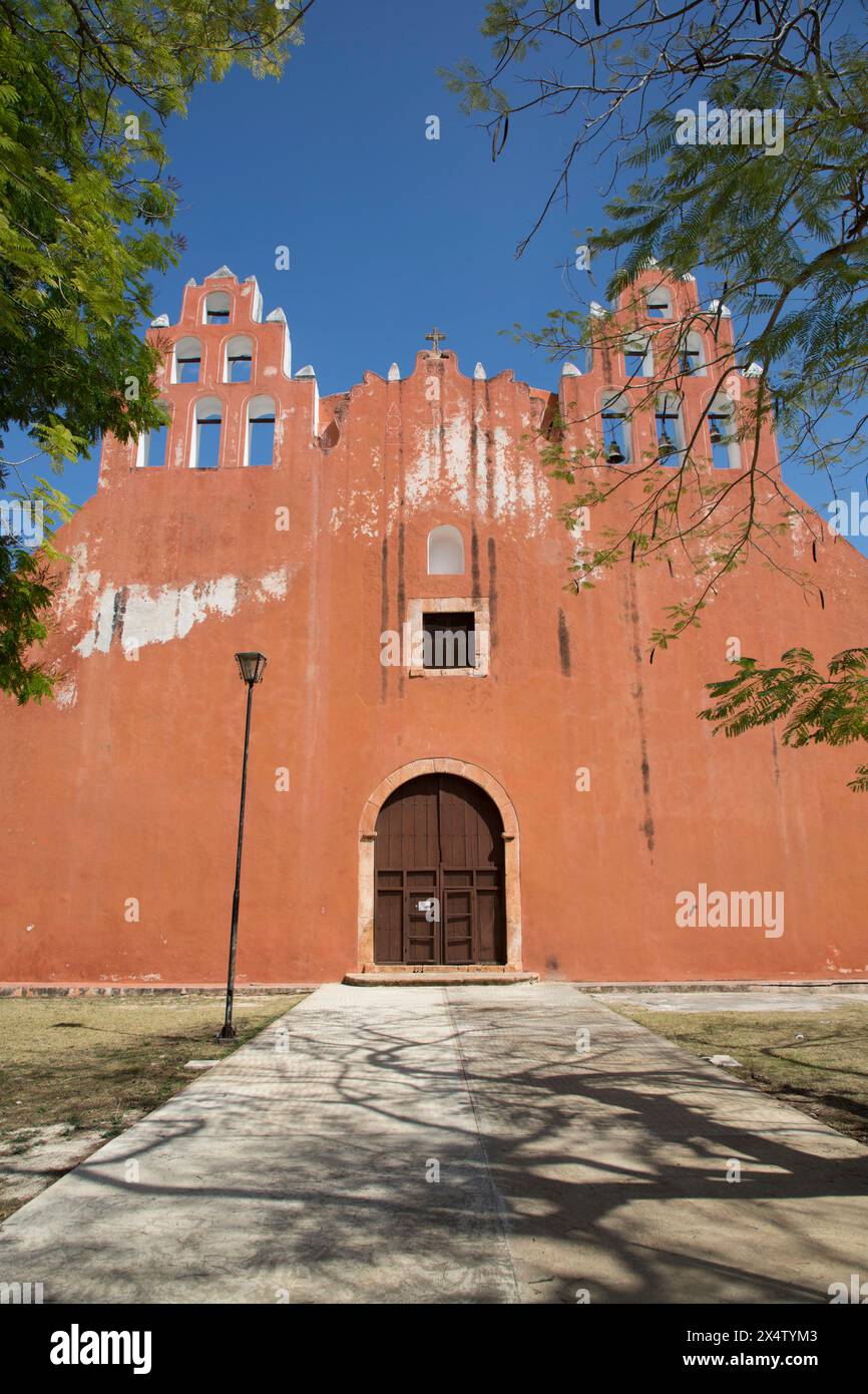 Church of the Virgin de la Asuncion, 16th Century, Muna, Yucatan ...