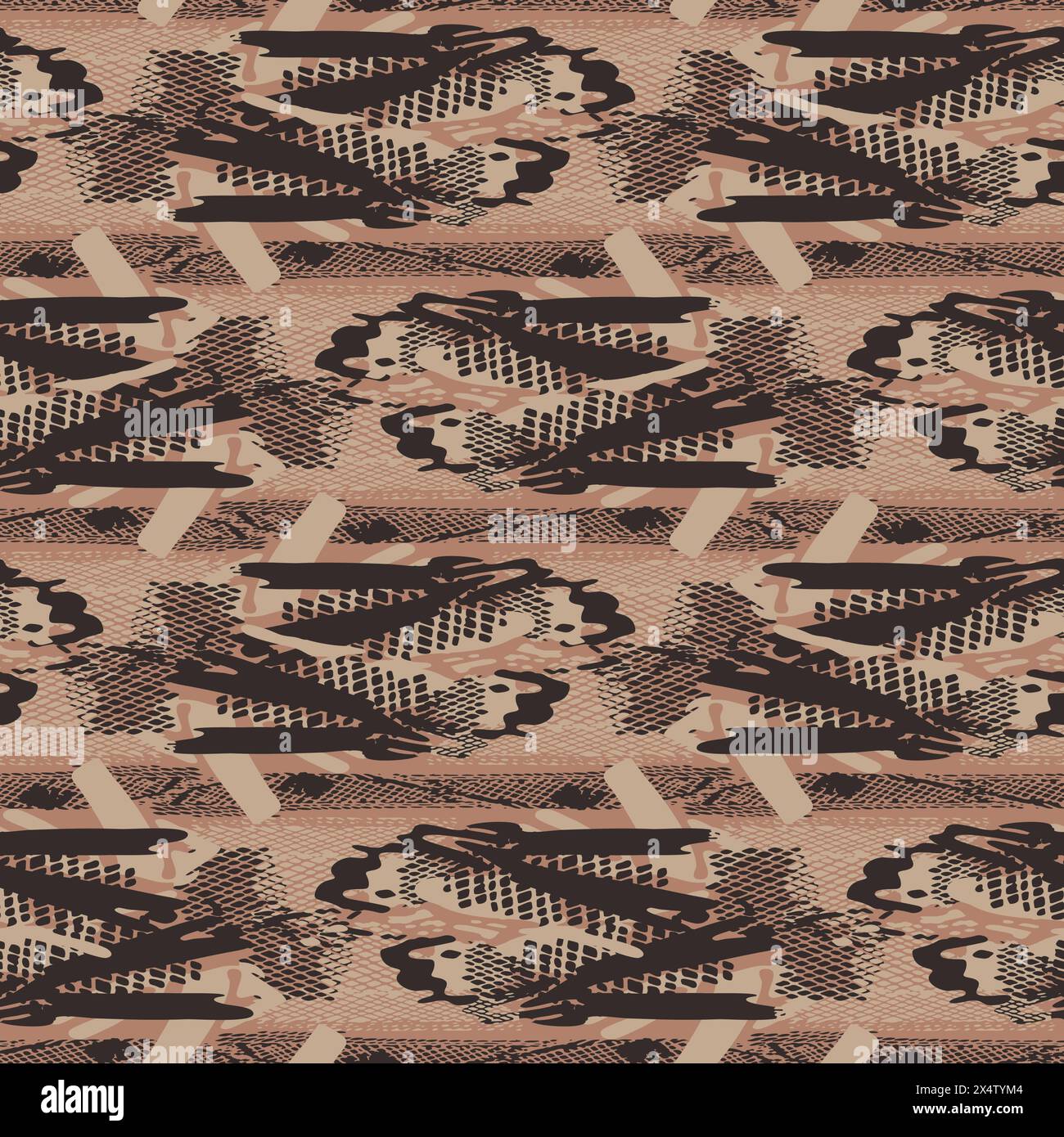 Tribal ethnic camouflage abstract pattern design in fall color trend ...